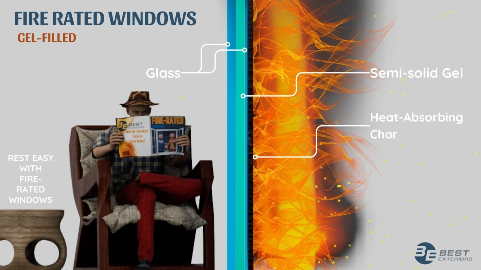 Fire-Rated Windows California | Stay Safe from Wildfires
